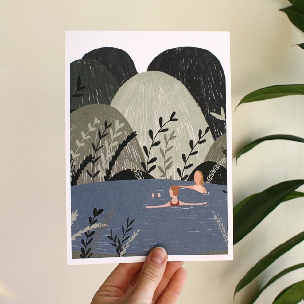 Wild Swimming Art Print – Heatherlucyj
